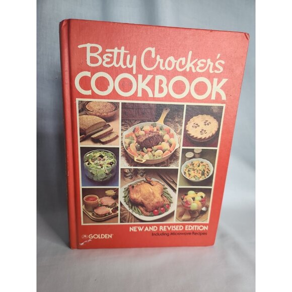 Betty Crocker | Kitchen | Vtg Betty Crocker Cookbook New Revised 981 ...